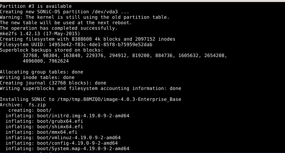 Dell Networking SONiC OS Fresh Install using ONIE Install | Dell US