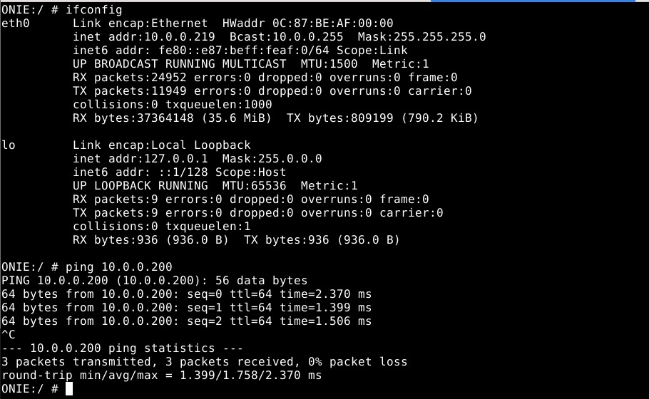 Nouvelle installation du système d’exploitation Dell Networking SONiC à ...