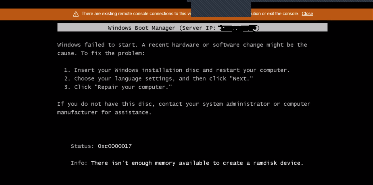 RecoverPoint for Virtual Machines：ネットワーク起動が有効になっていると、EFI起動によってシャドウVMが再起動サイクルに入り、DRUが発生する | Dell 日本