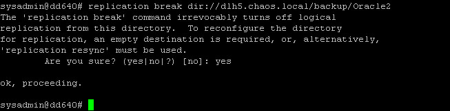 Data Domain Converting A Directory Replication Context To Mtree Replication Using The Cli