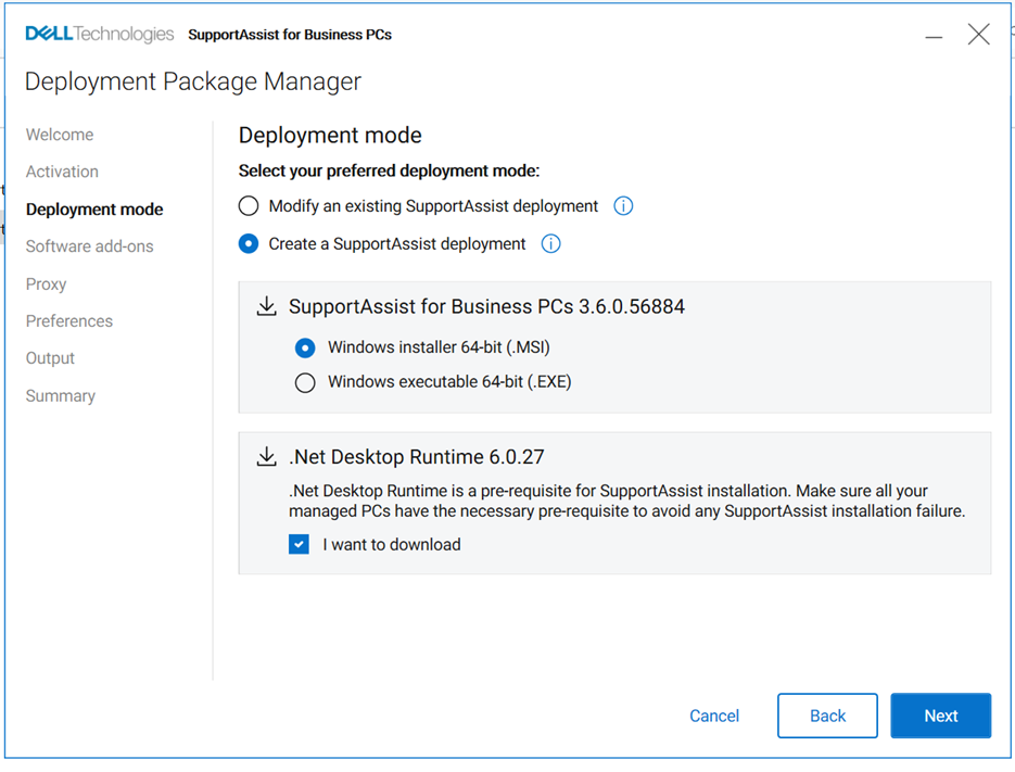 SupportAssist 배포 패키지 생성 및 설치 방법 | Dell 대한민국