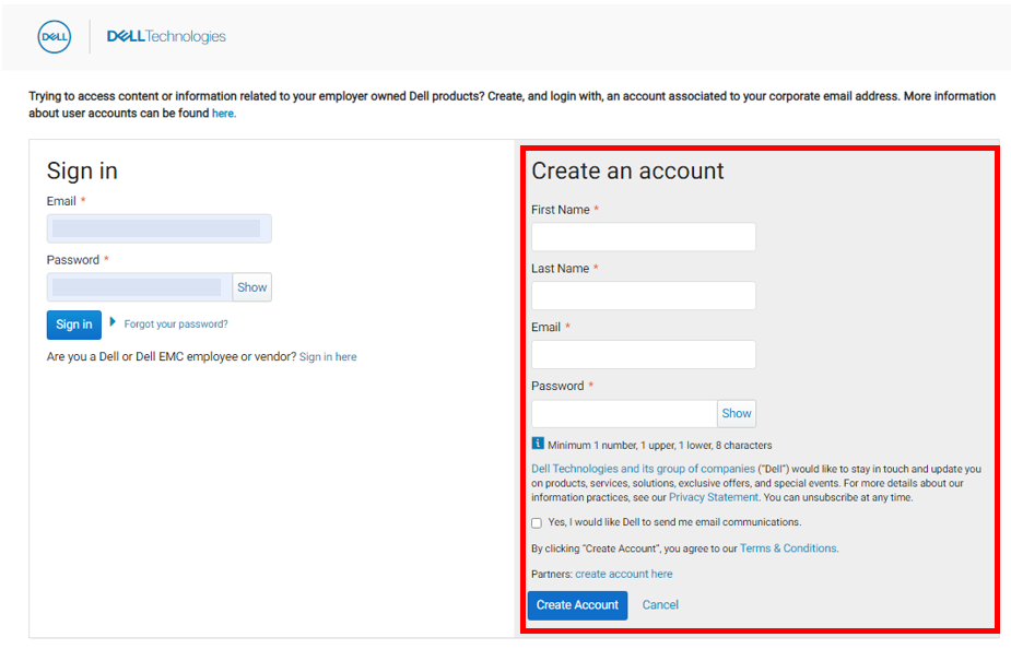 Business account for Secure Connect Gateway - Application Edition | Dell US