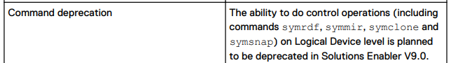 Solutions Enabler 10.x symclone action using logical device name fails ...