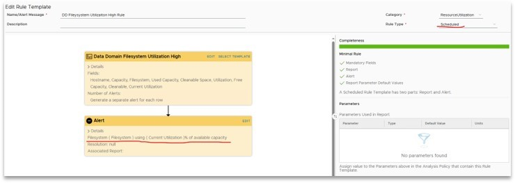 Data Protection Advisor: Analysis Ruleset "Filesystem utilization high" Does Not Trigger an ...