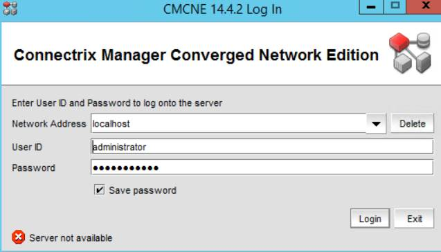 Connectrix Brocade: Connectrix Manager Converged Network Edition UI ...