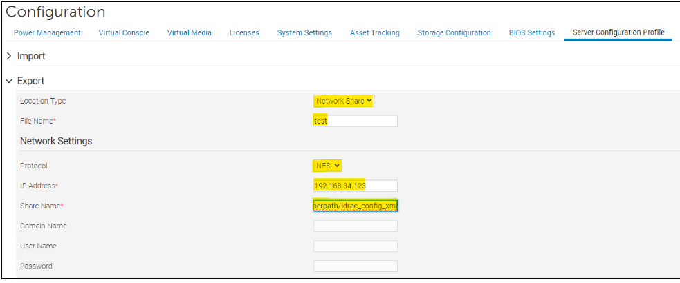 How to Test IDRAC Connectivity to the NFS Share | Dell India