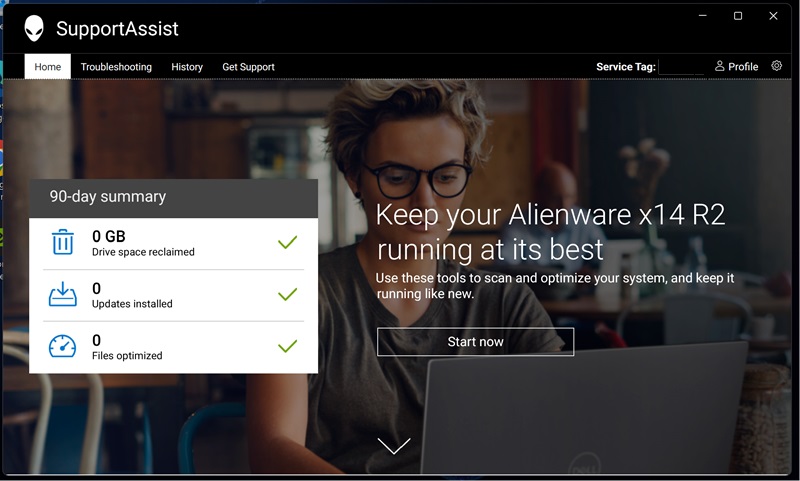 安装了 SupportAssist for Home PCs 的错误版本 | Dell 中国