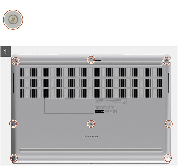 Precision 7750: Teardown Removal Guide for Customer Replaceable Units ...