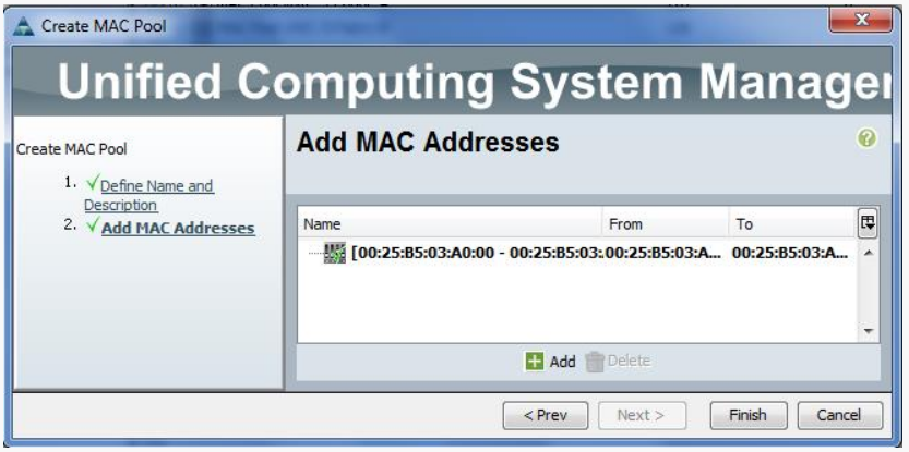 How to Create a MAC Pool in Unified Computing System Manager | Dell ...