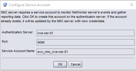 NetWorker: svc_nmc_hostname의 암호가 따르는 보안 규칙 | Dell 대한민국