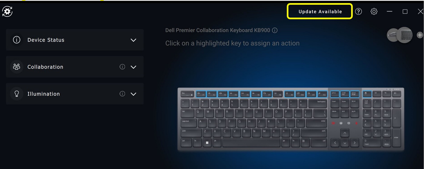 Dell Premier Collaboration Keyboard and Dell Premier Rechargeable Mouse ...
