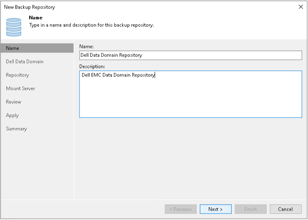 Data Domain: Veeam Best Practices Limitations and Recommendations | Dell US