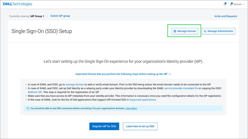 Set up Single Sign-on (SSO) in Dell Premier | Dell US