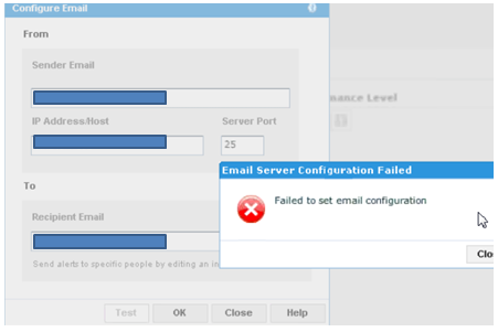 Unisphere for VMAX: Version 8.2 and 8.3 are unable to configure / test ...