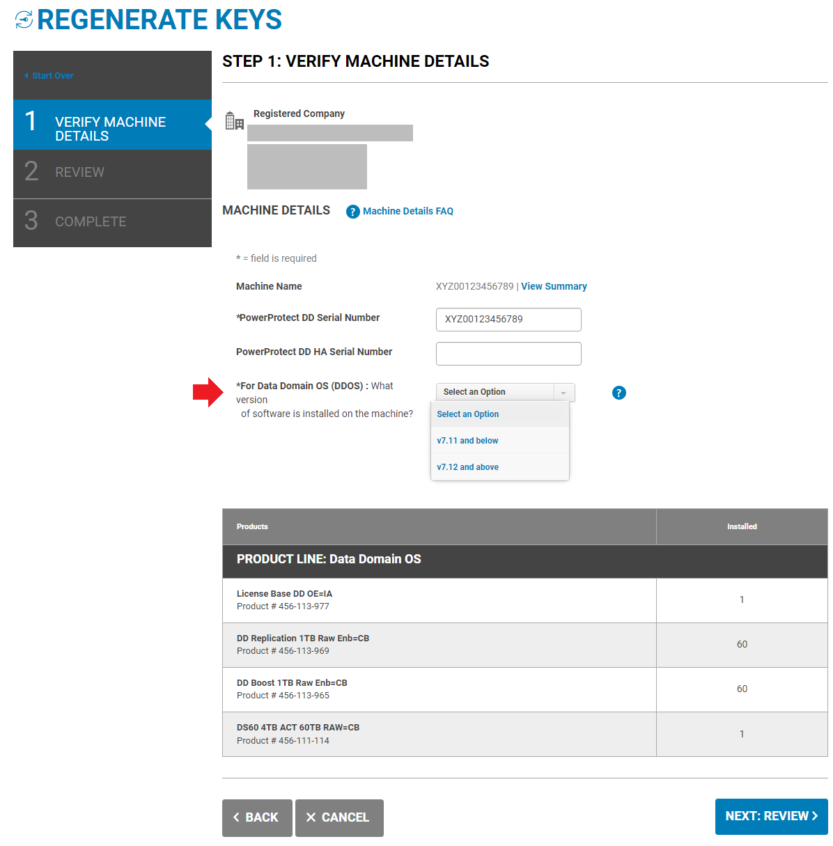 How to change the License File Format for Data Domain | Dell US