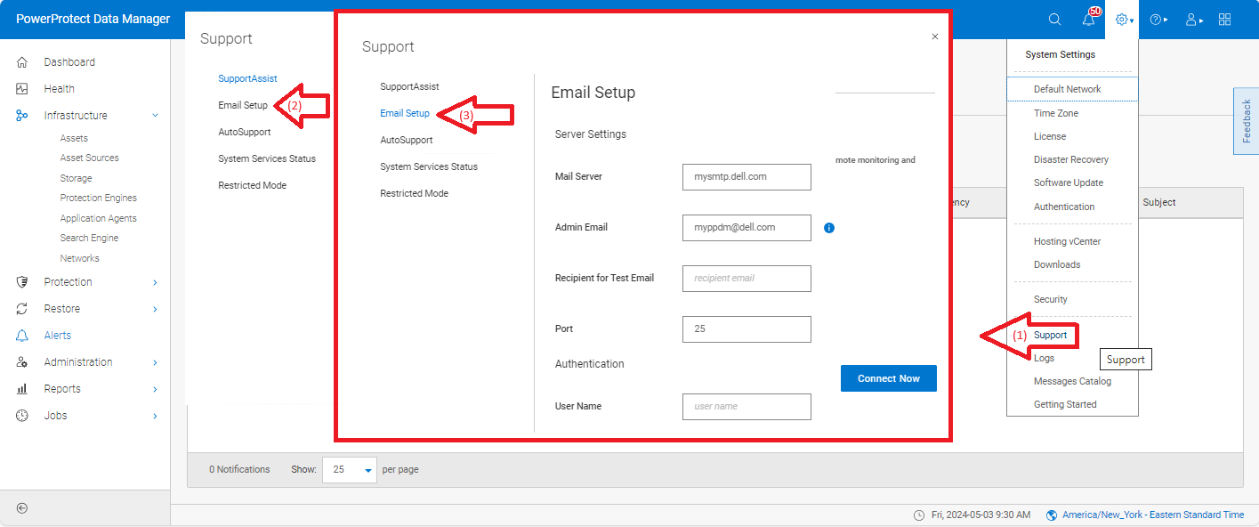Powerprotect Data Manager Alert Notification Issue When Receiving A