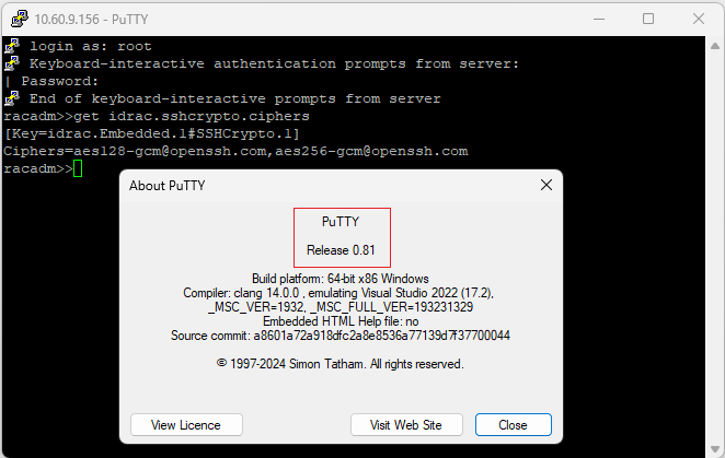 Urządzenia PowerProtect z serii DP i IDPA zgłaszają przestarzałe ustawienie SHA1 dla SSH (QID ...