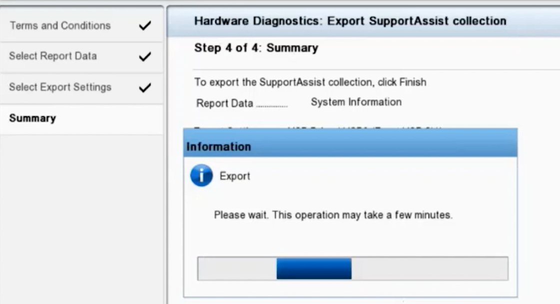 iDRAC 9搭載Server向け: Lifecycle ControllerよりSupportAssist CollectionをUSB ...