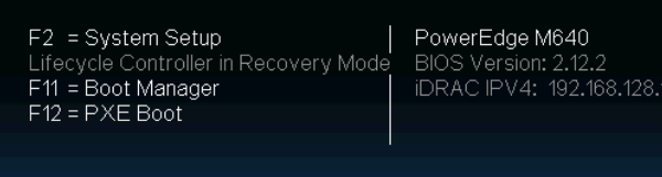 PowerEdge: Enabling the Lifecycle Controller when it is in Recovery ...