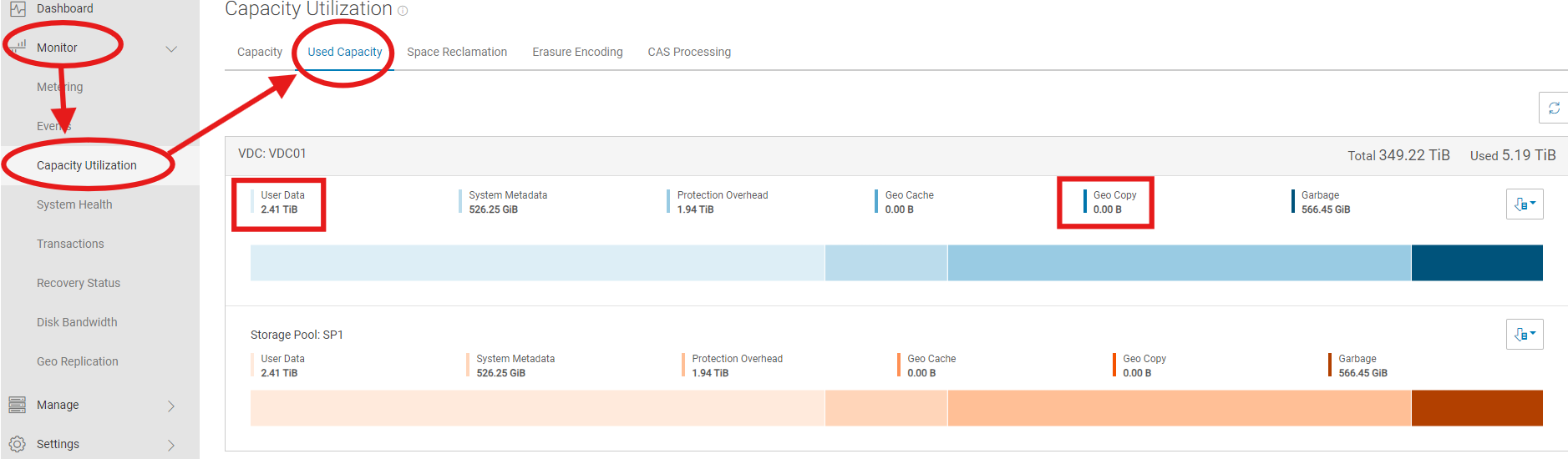 ECS: Customer Troubleshooting for Capacity Related Dial Home Alerts ...
