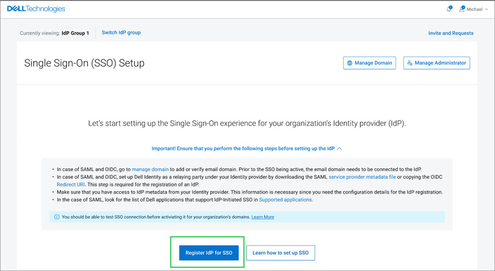 Set up Single Sign-on (SSO) in Dell Premier | Dell US