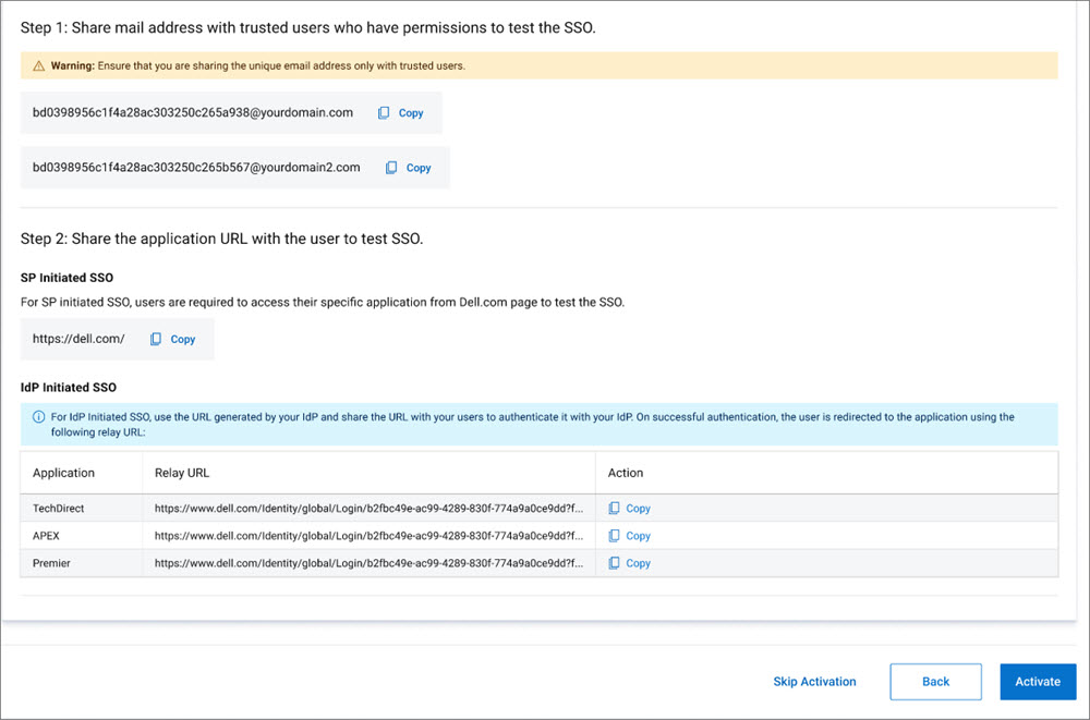 Set up Single Sign-on (SSO) in Dell Premier | Dell US