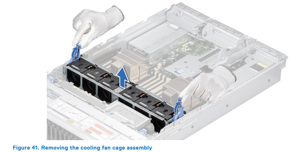 PowerEdge: R750 Front and Rear cooling FANs Locations | Dell India