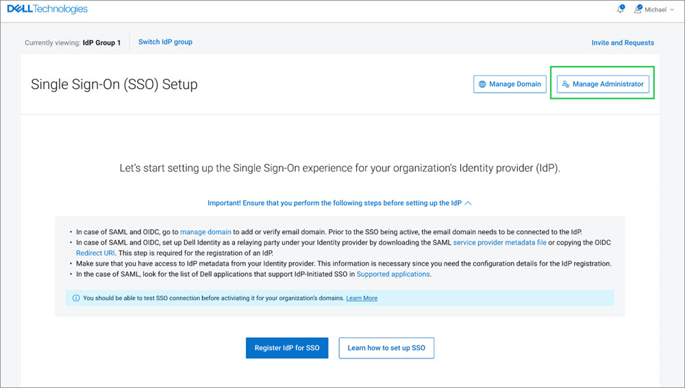 Set up Single Sign-on (SSO) in Dell Premier | Dell US
