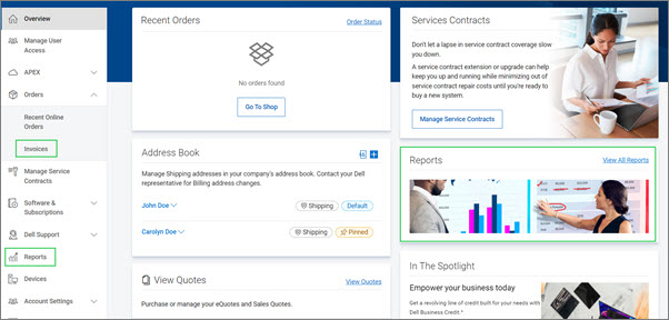 Dell Premier Invoicing Report | Dell US