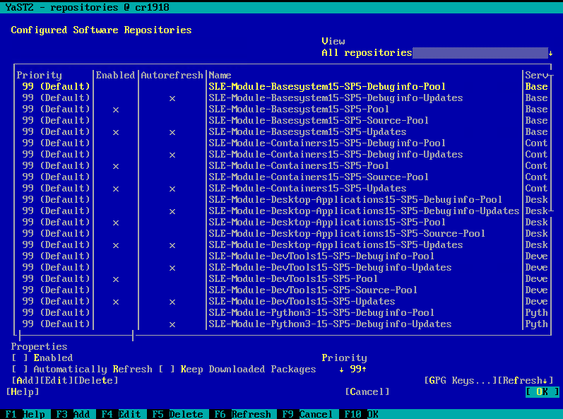 PowerEdge: How to Install Cyber Recovery on SuSe Linux 15 SP5 | Dell Angola