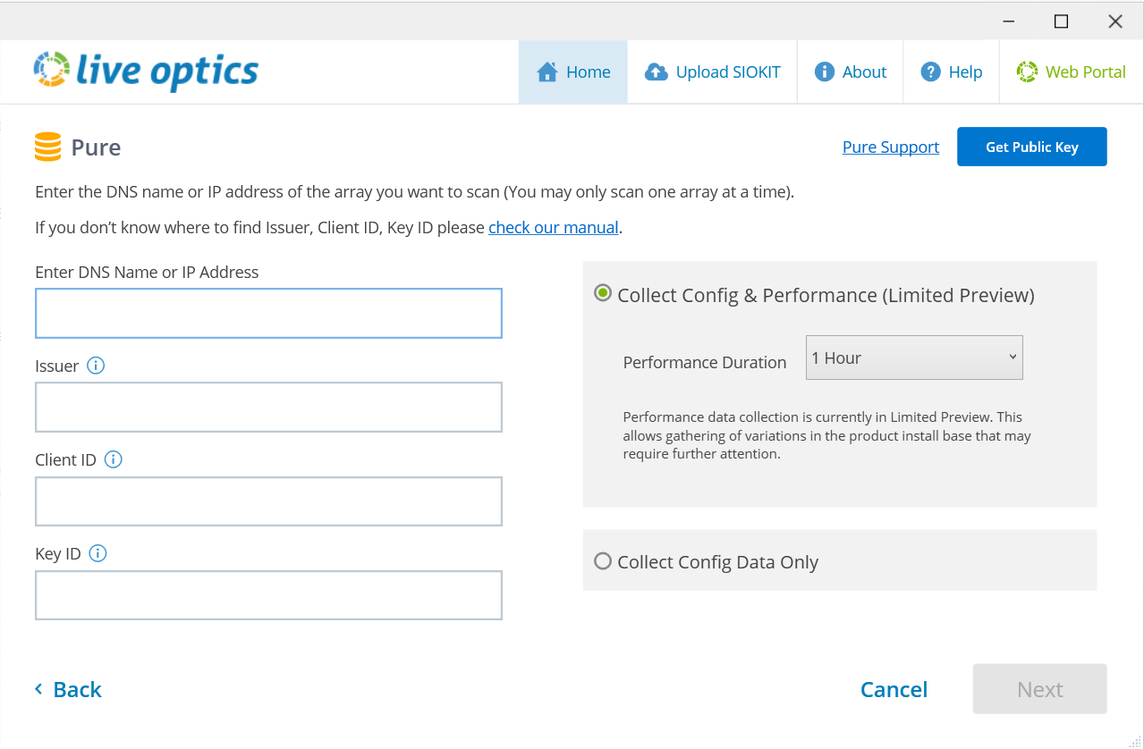 Live Optics | Pure | Set up access to PURE FlashArray (Purity 5.3 or ...