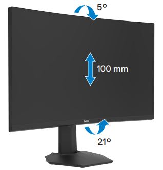 Dell Curved Gaming S2721HGFA Monitor Usage and Troubleshooting Guide ...