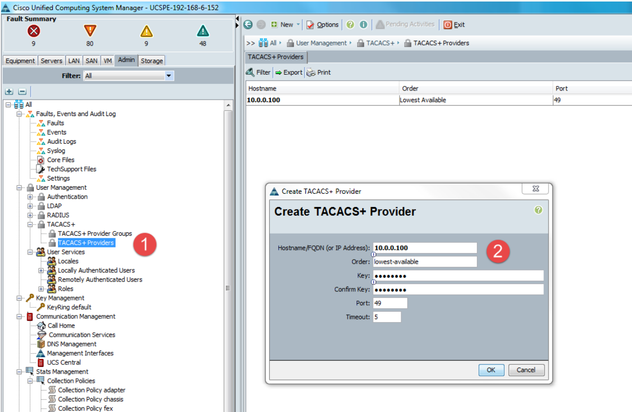 Konfigurieren von TACACS+ im Unified Computing-System von Cisco | Dell Schweiz