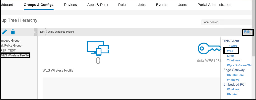 How to export and push wireless profiles to Windows Embedded Dell Thin ...