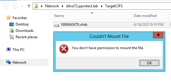 PPDM Unable to perform PPDM File Level Agent restore: File is corrupted ...