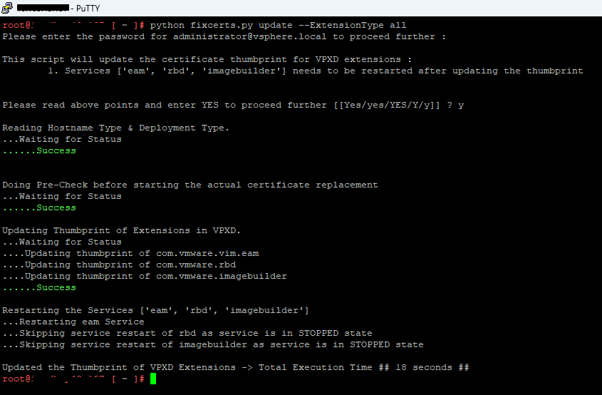 Dell Vxrail Upgrading Or Patching Vcenter Server To 80 U2 Fails With Precheck Error Source
