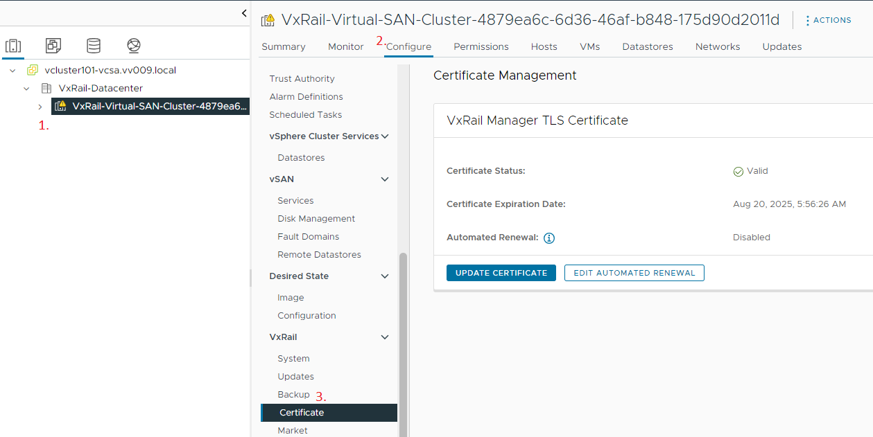 Dell VxRail: How to adjust VxRail Manager crypto-policies in SLES 15 ...