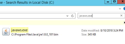NetWorker: NMC " Cannot determine a valid Java Home" (Geçerli bir Java ...