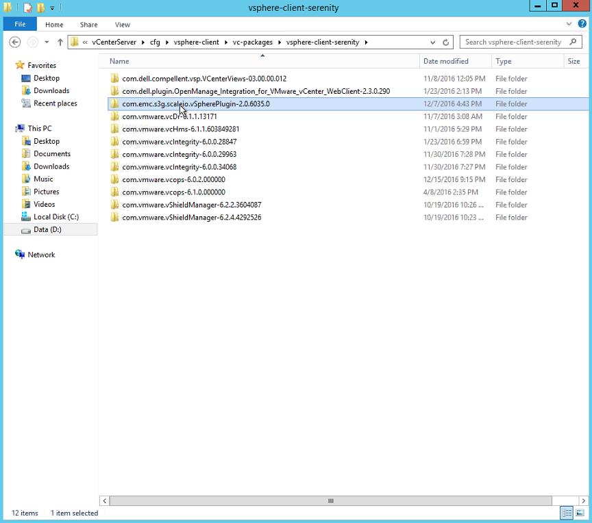 ScaleIO: Web Plugin Unable to Install SDC on ESX: "Unable to find any ...