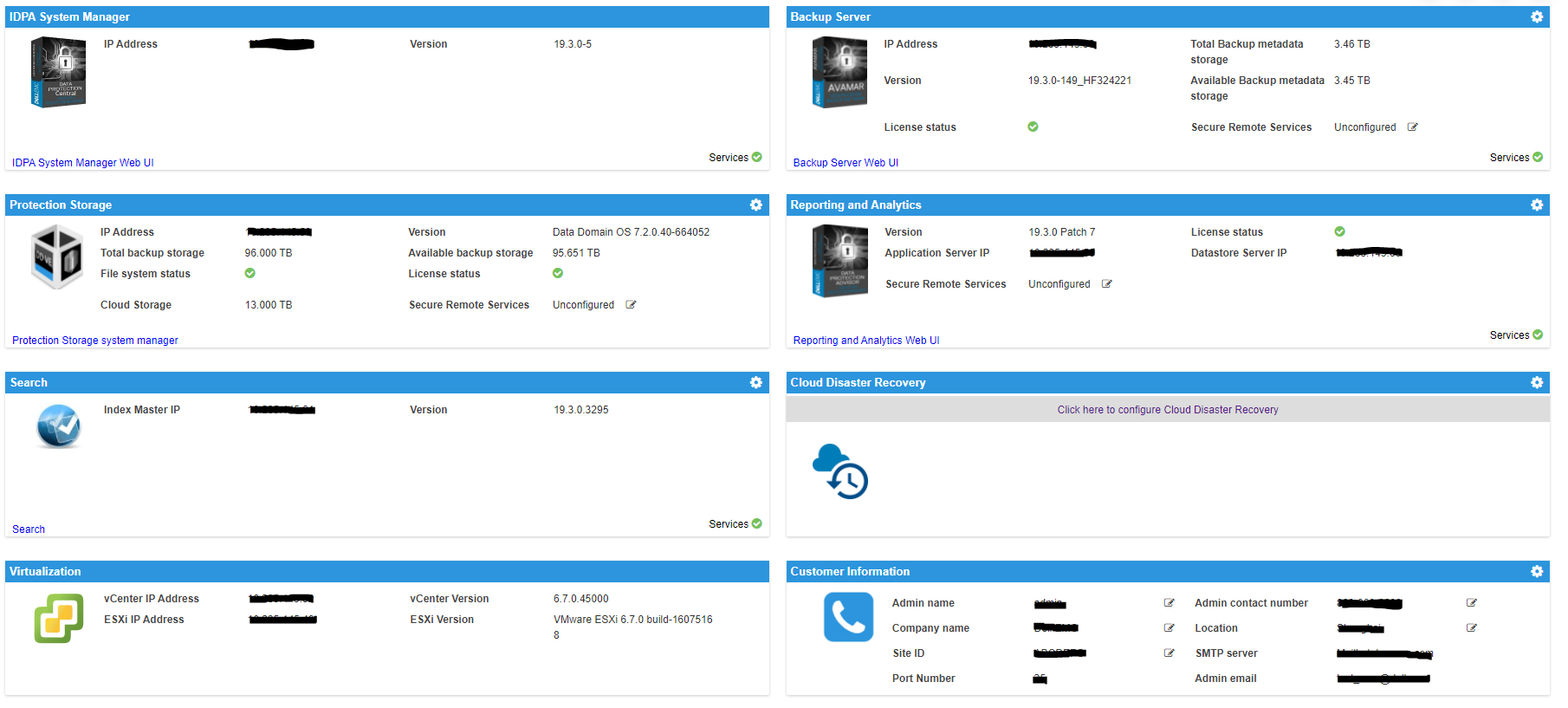 Connexion aux systèmes IDPA à l’aide de l’interface utilisateur et de l ...