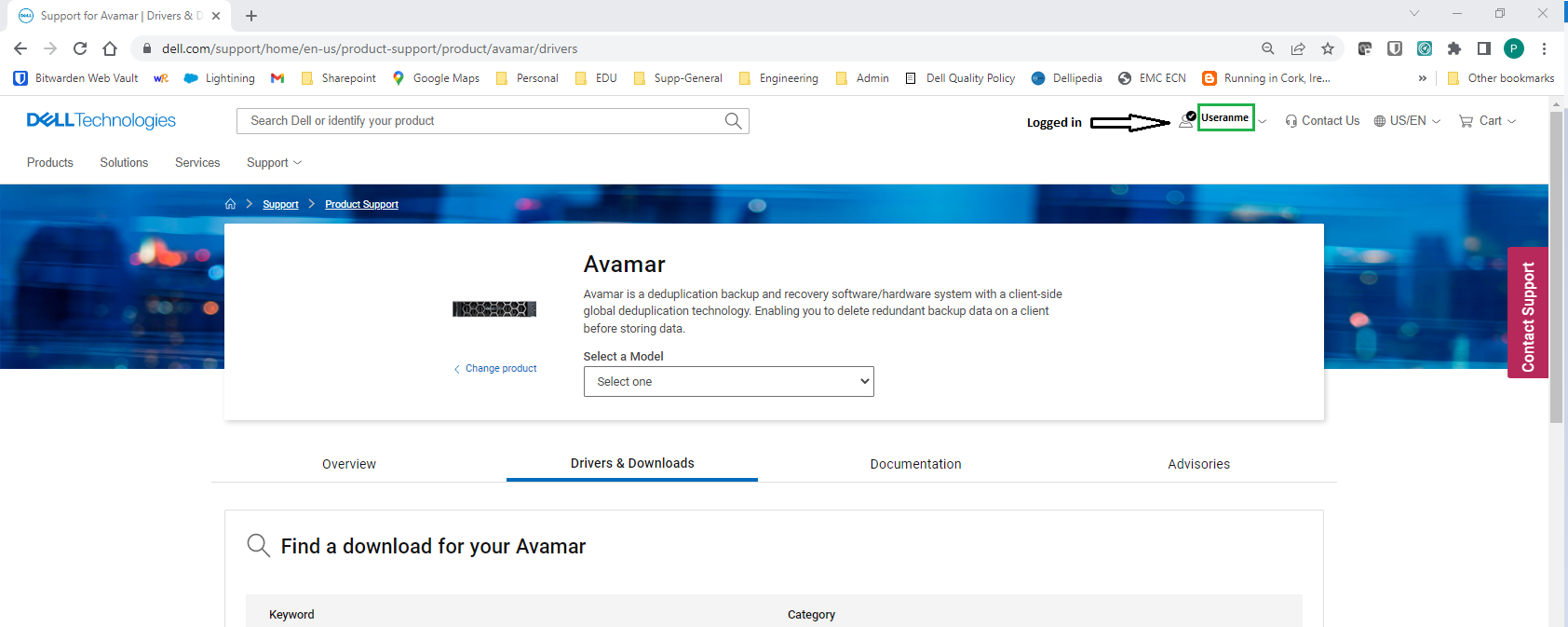 Avamar: How to find and download a product hotfix, patch, install or ...