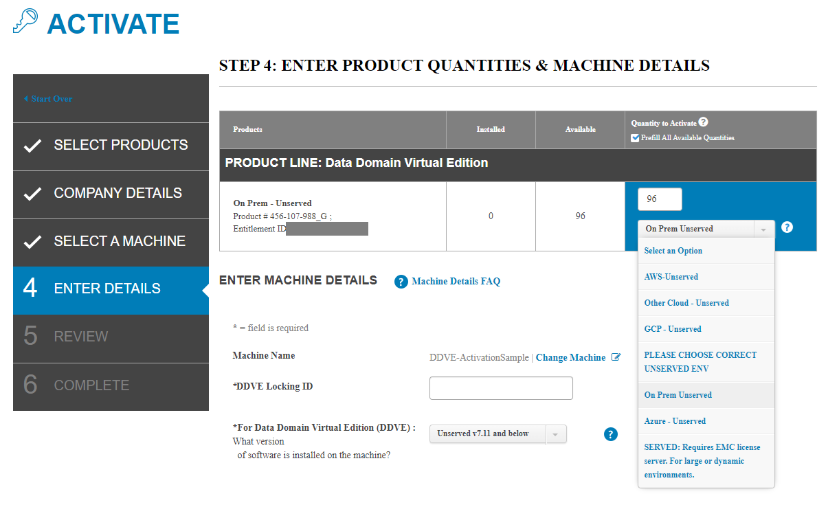 Data Domain Virtual Edition 라이선스 활성화 | Dell 대한민국