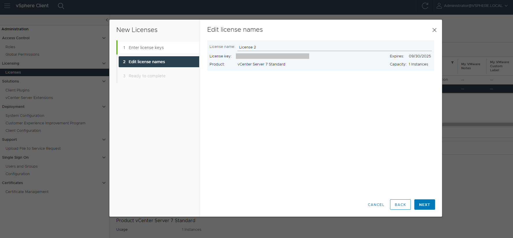 VxRail: How to assign a subscription license and remove the embedded ...