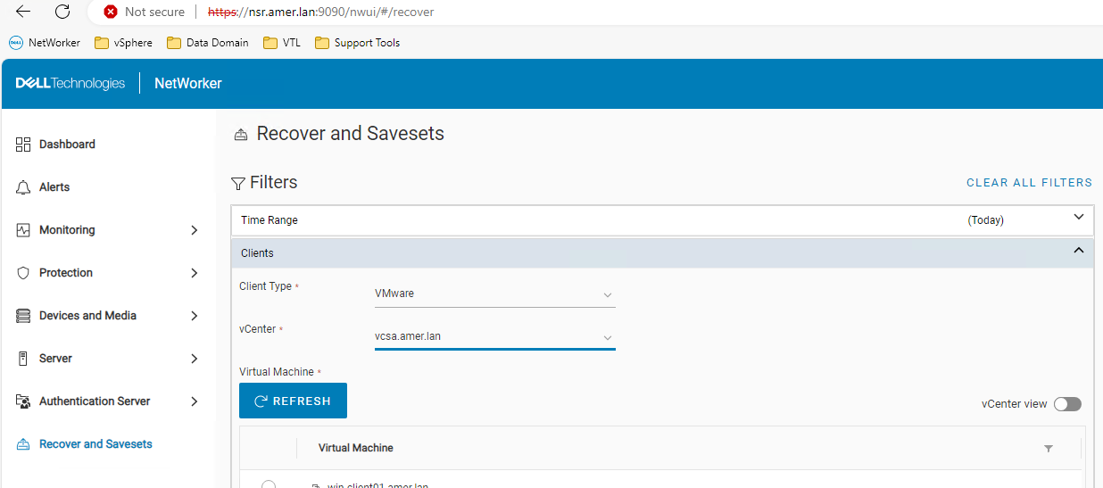 NVP vProxy : Impossible de restaurer les machines virtuelles vProxy ...