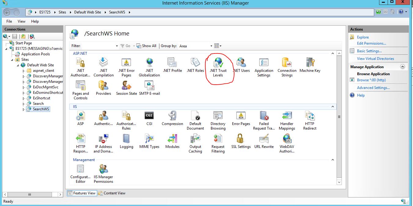 SourceOne Email Management: User login to SourceOne WebSearch fails due ...