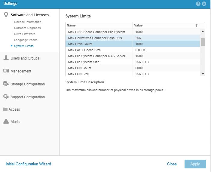 Dell EMC Unity：新增的磁碟陣列機櫃 （DAE） 數量已超過允許的最大數量。移除新連接的 DAE （使用者可修正） | Dell 台灣