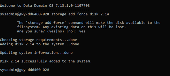 Data Domain: DD6400: Predictive Drive Failure Reported on an Expansion Shelf Disk | Dell Afghanistan
