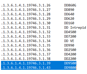 ViPR SRM: Datadomain 9500 and 9800 model display OID instead of model ...