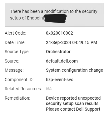 EdgeGateway 3200 & 5200 上的 Dell NativeEdge 安全性警示，EdgeOS 更新至 2.2.0.0 後 ...