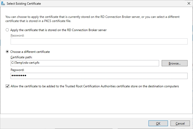 Windows Server: How to Use Trusted Certificates with Remote Desktop ...